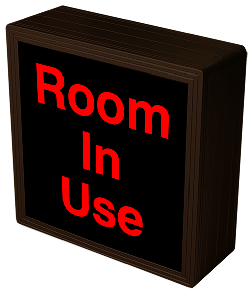 Room In Use (38639) | Interior Wayfinding | Hospital Signs ...