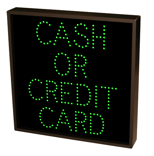 CASH OR CREDIT CARD (48802) | Directional Systems